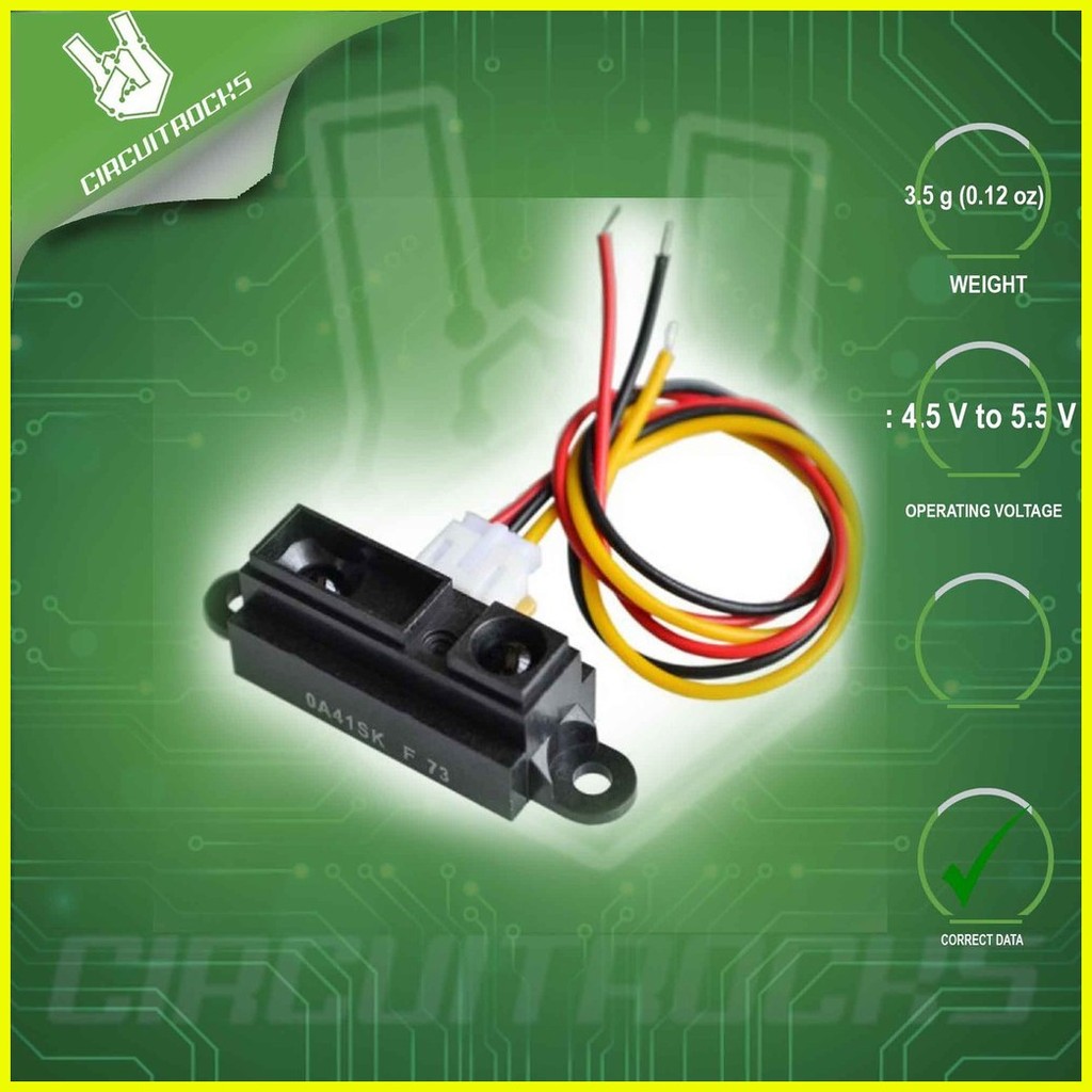 ๑ ⚽︎ Sharp GP2Y0A41SK0F Analog Distance Sensor 4-30cm | Shopee Philippines