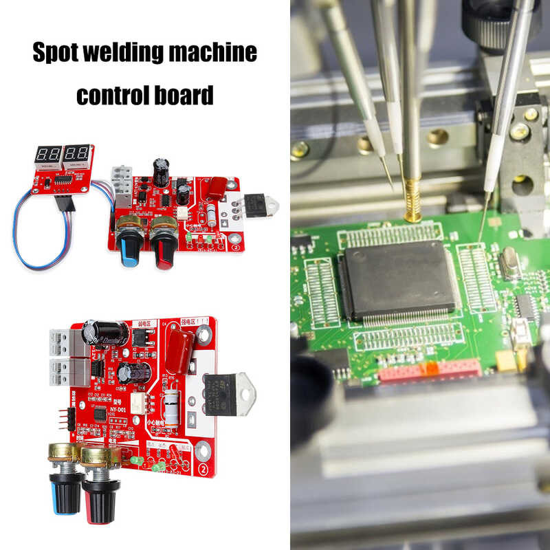Controller Adjustable Time Current Spot Welder Control Board Digital ...