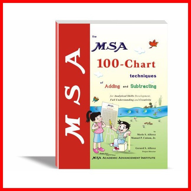 The MSA 100 Chart Techniques of Adding and Subtracting (Authentic ...