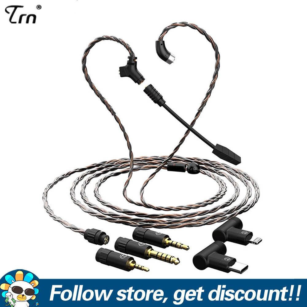 Redchain Plus Earphone Cable Qdc/S/C Pin Upgraded Headphone Wire With ...