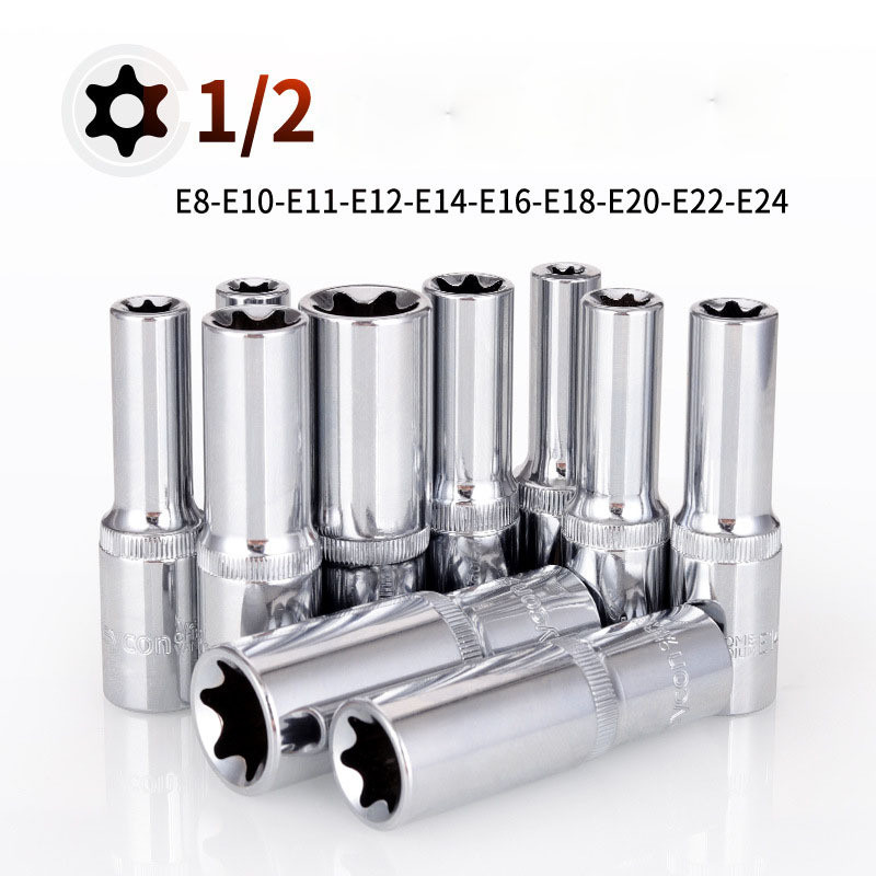 78Mm Deep Torx Wrench Head 1/2" Drive Rustproof E-Type Female External ...