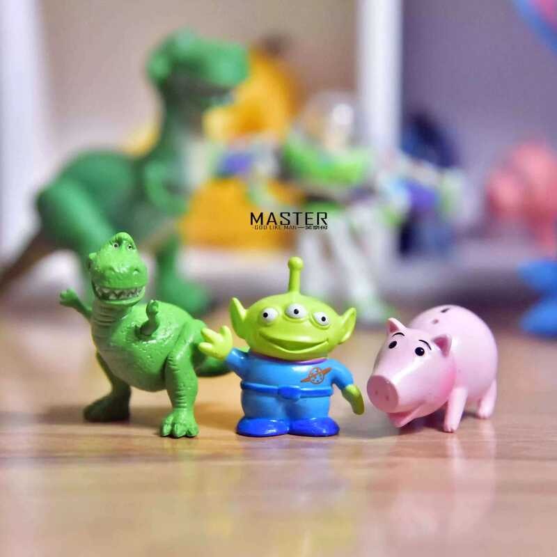 Bulk Toy Story Three-Eyed Boy Hug Dragon Ham Pig Cute Cartoon Figurine ...