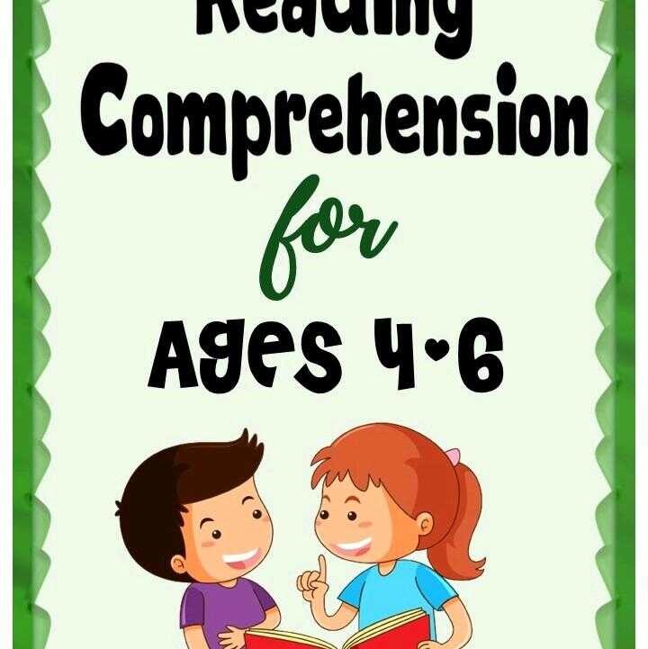 Reading Comprehension For Ages 4-6, 17 Pages, Bookbind A4 ...