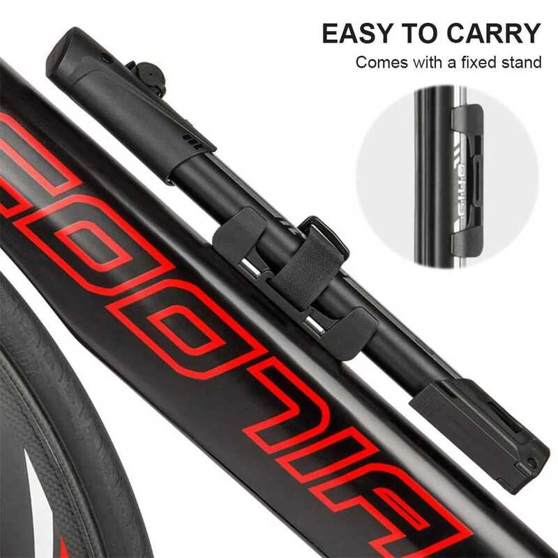 140PSI Hand Air Pump Schrader Presta Vae Cycling MTB Mountain Bike Tyre Iator for Tire Iat ...