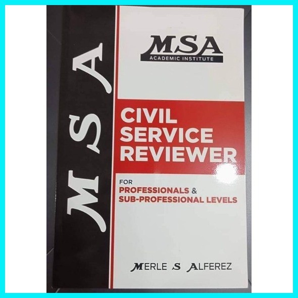 MSA Civil Service Reviewer | Shopee Philippines