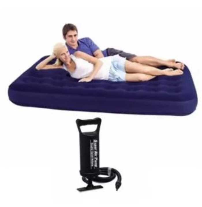 Bestway Inflatable Camping Air Bed Double Size With Free Super Pump ...