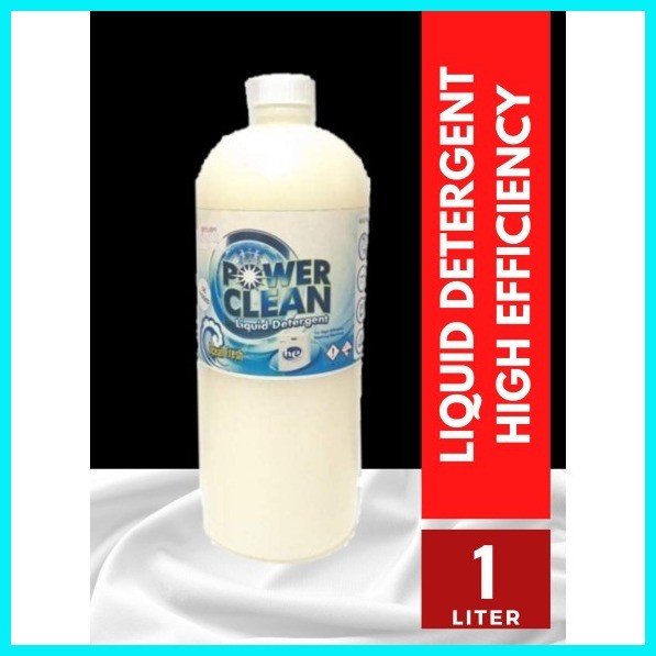 HE Liquid Detergent 1 LITER Concentrated High Efficiency Washing ...