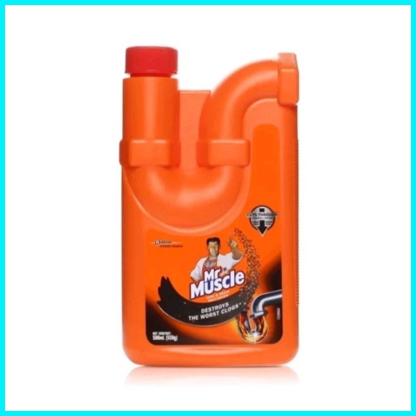 Mr. Muscle Sink & Drain Declogger 500mL | Shopee Philippines