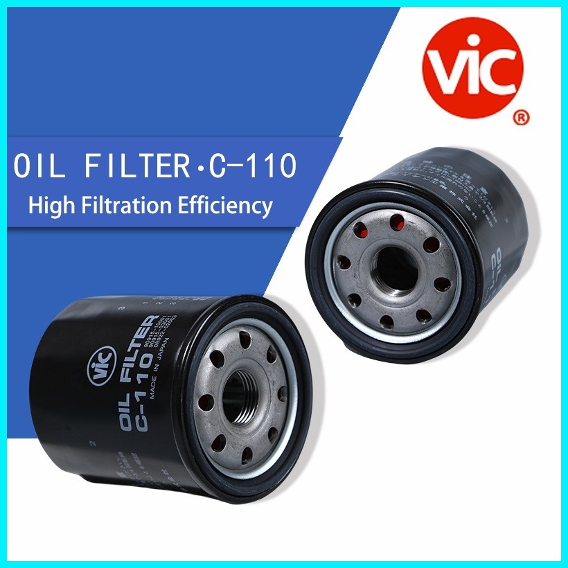 VIC Oil Filter C-110 For Toyota Vios/ Avanza/ Corolla/ Wigo/ Altis ...
