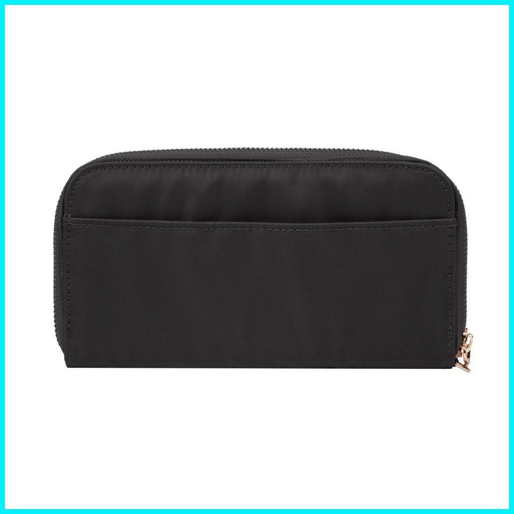 Travelon RFID-Blocking Signature Double Zip Clutch Wallet Womens ...