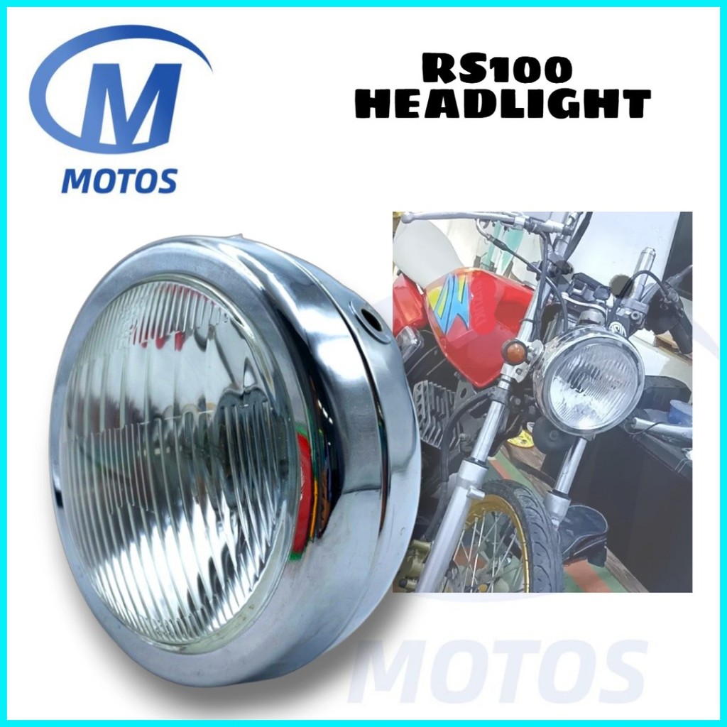 Motosph Motorcycle Yamaha RS 100 Headlight Assembly ORDINARY | Shopee ...