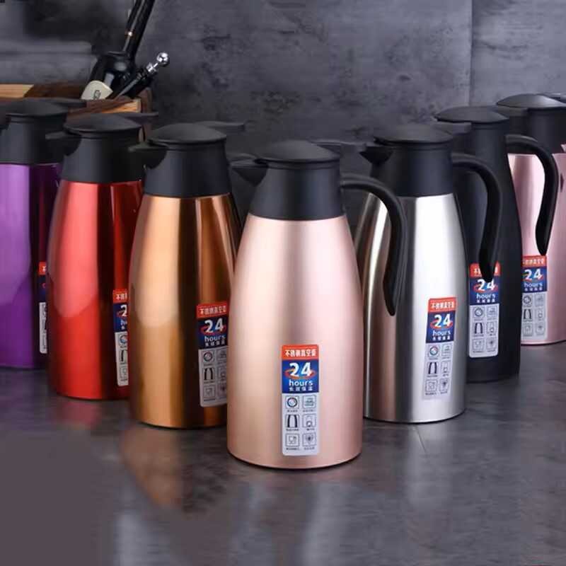 CPS 2L Coffee Thermal Stainless Steel Vacuum Flasks Office Bottle ...