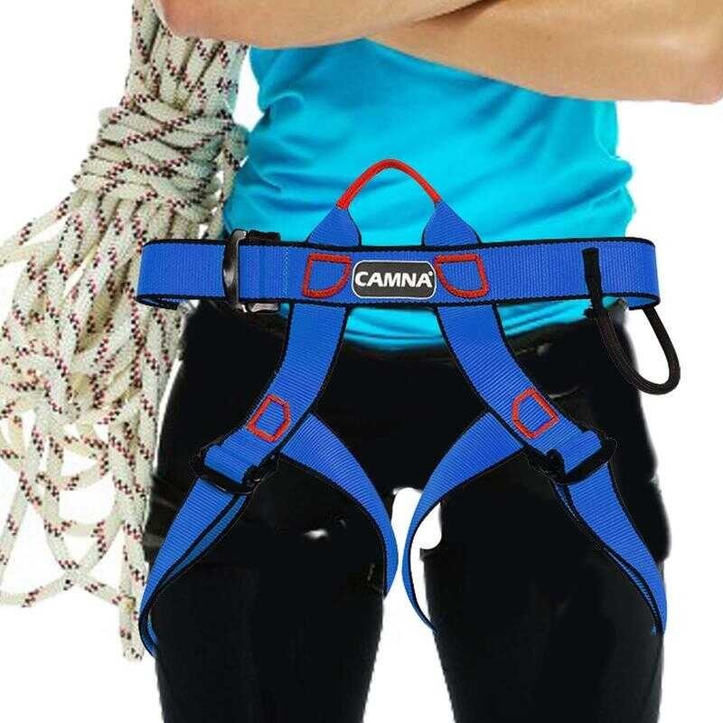 972 Harnesses Rock Adjustable Climbing Belt Half Body Work Safety ...