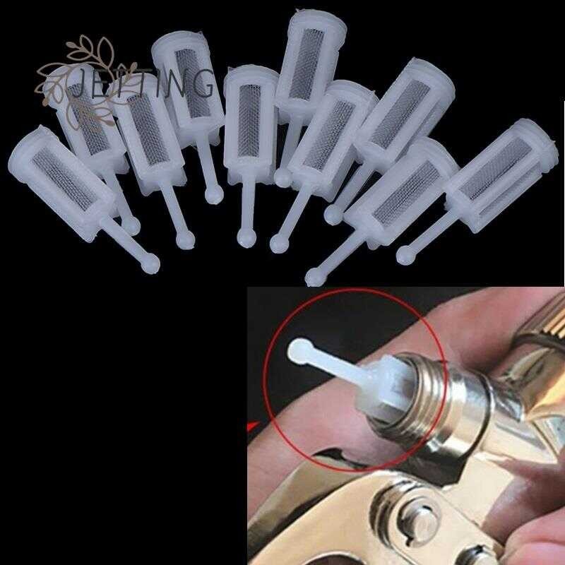 50/10Pcs Disposable Spray Gun Filters Fine Mesh Gravity Feed Paint ...