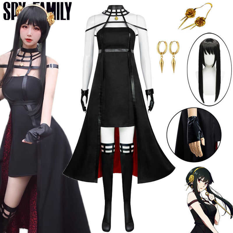 Anime Yor Forger Cosplay Costume For Women Thorn Princess Outfit ...