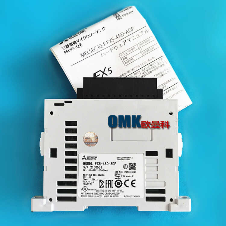 Series Fx5u Module Fx5-8Ad 8-Channel Analog Input Expansion Adapter Has ...