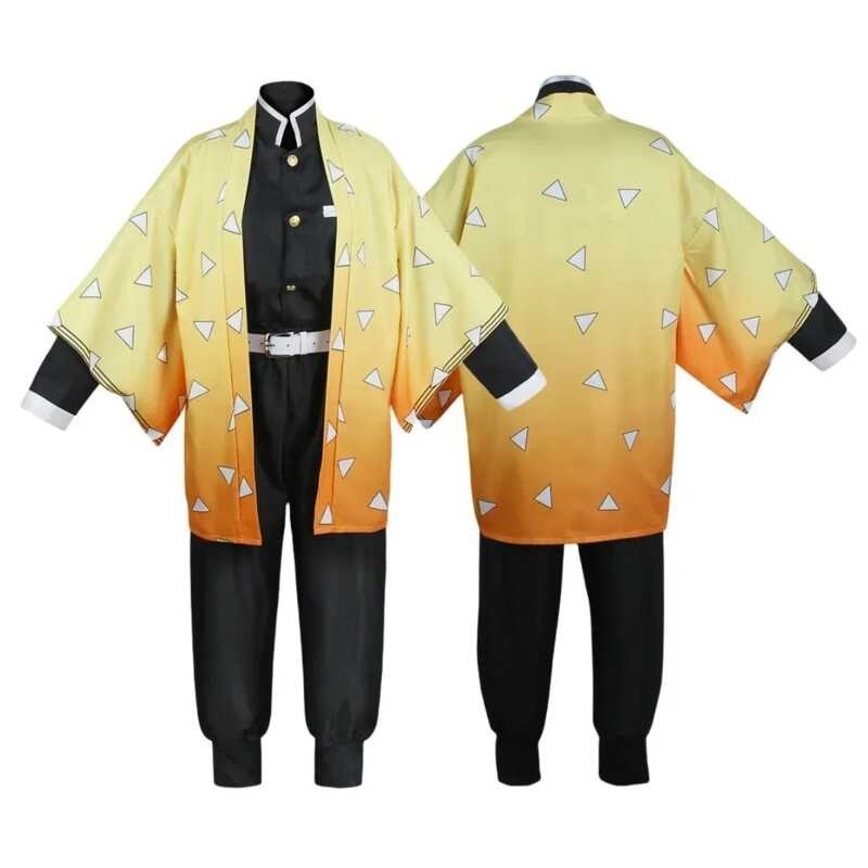 Bagong Agatsuma Zenitsu Anime Cosplay Costume Kimono Halloween Clothes ...