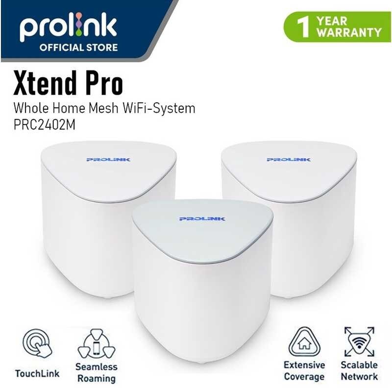 Prolink AC2100 Dual Band Wireless Gigabyte Router using One Touch Link ...