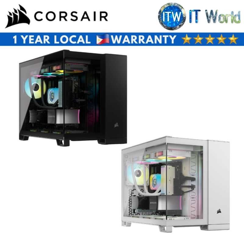 Corsair 2500X Mid-Tower Dual Chamber mATX PC Case | Shopee Philippines