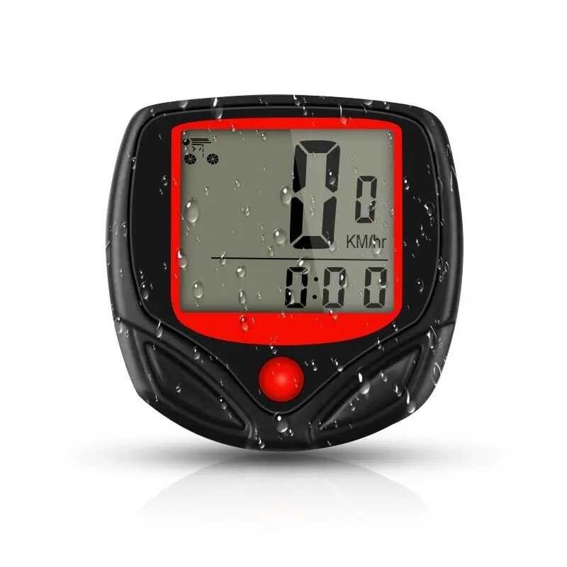 Wired Digital Waterproof Bike Ride Speedometer Odometer Cycg Speed ...
