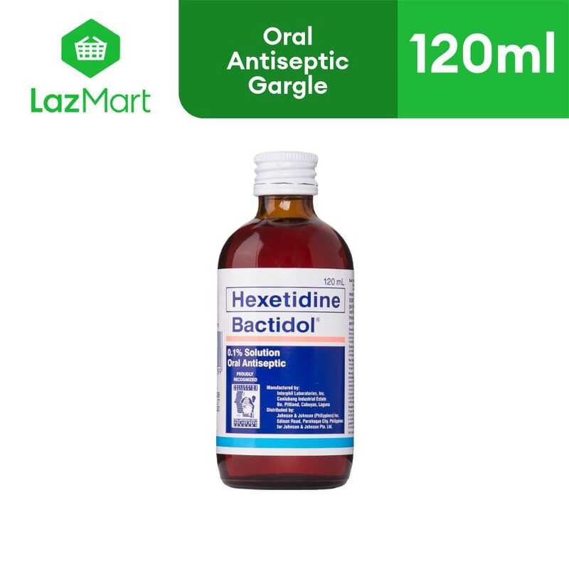 Bactidol Oral Antiseptic Gargle 120ml | Shopee Philippines