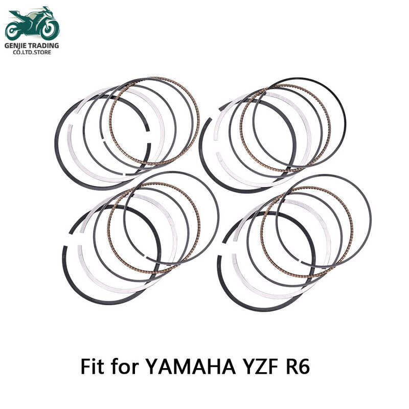 67mm Motorcycle Engine Piston Rings for YAMAHA R6 50th Anniversary ...