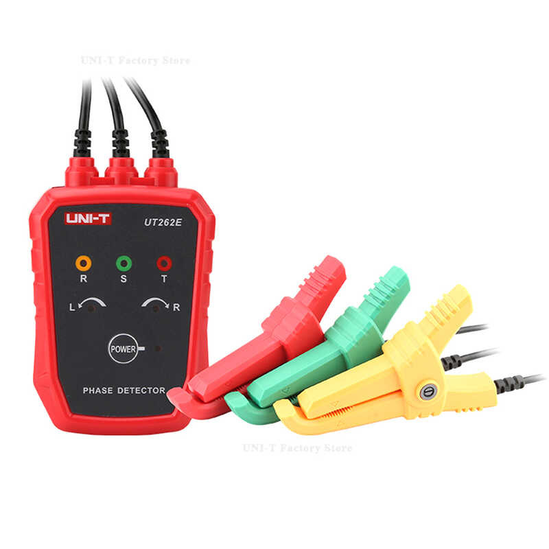 Ut262e Uni-T Detector Non Contact 3 Phase Sequence Tester Meter ...