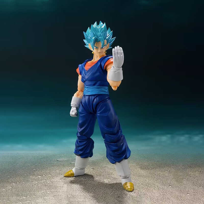 B New Dragon Ball Vegito Blue Action Figure Vegetto Shf Super Saiyan ...