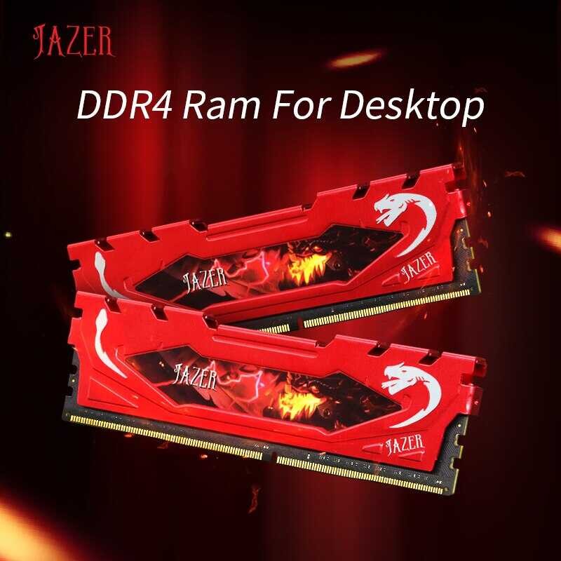 Ram JAZER 16Gb 8Gb 32Gb 3200Mhz 3600Mhz Pc4 Desktop Gaming Support ...