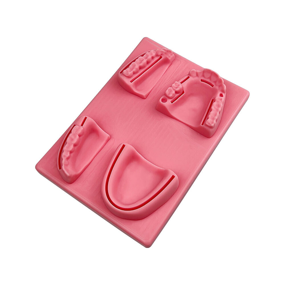 Dental Training Kit Pad Skin Silicone Surgical Material Practice Wounds ...