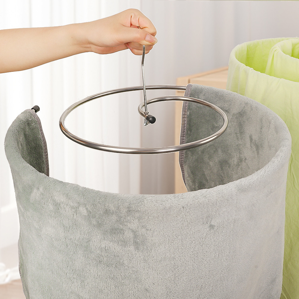 Practical Space Saving Round Spiral Shape Blanket Quilt Drying Rack ...