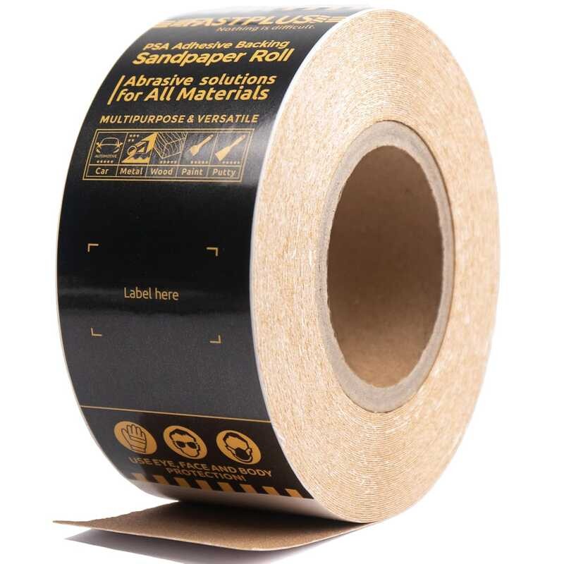 sandpaper Long board FASTPLUS 2-3/4 inch x 20 yard continuous sandpaper ...