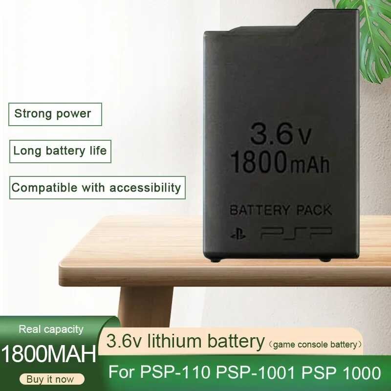Rechargeable Lithium 1800Mah Battery Pack For Sony Psp1000 PSP 1000 Psp ...