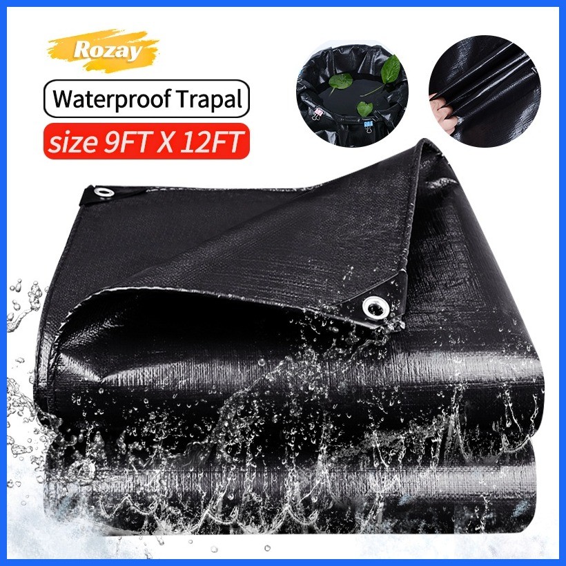 Tarpaulins Outdoor Tolda (with holes) Trapal waterproof makapal Sakolin ...