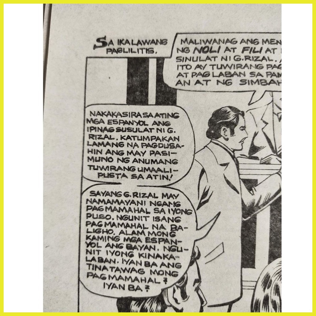 Ang Buhay Ni Dr Jose Rizal (TAGALOG COMICS) | Shopee Philippines