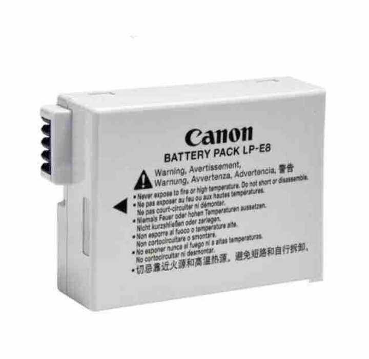 Lp-E8 E8 Battery For Canon EOS 700D 600D 650D 550D Kiss X4 Kiss X5 ...
