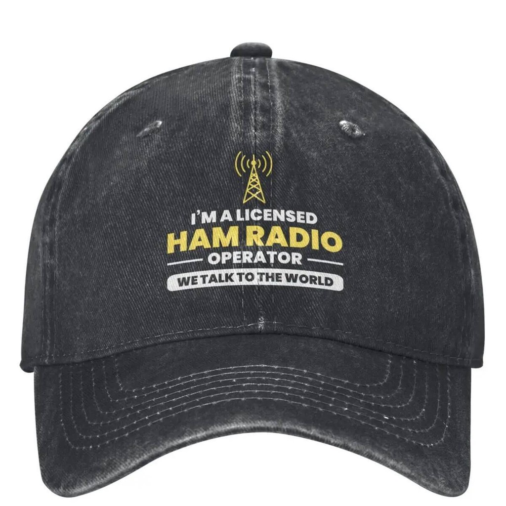 Amateur Ham Radio Operator Caps Men Women Cotton Trucker Hat Causal ...