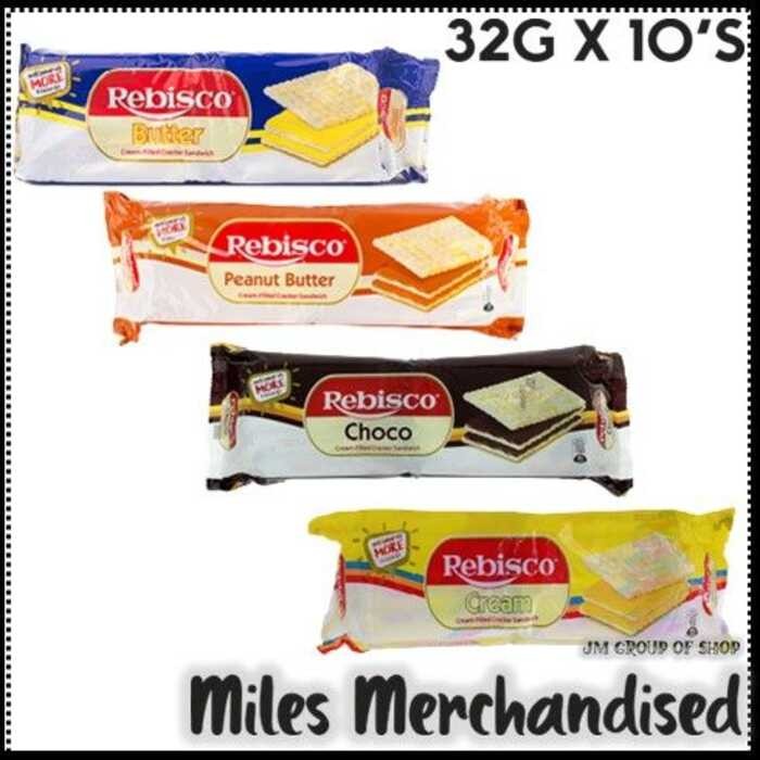 JM Fg-0084 | Foods Rebisco Sandwich Cream 10'S / Pack Butter Choco ...
