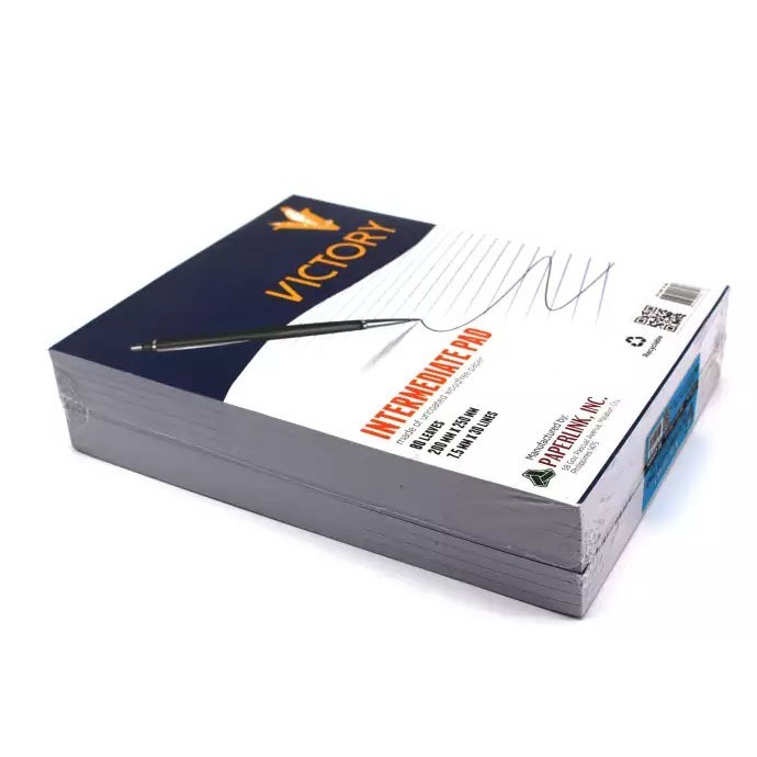 1 REAM Victory Intermediate Pad Paper 60 gsm 80 leaves 200 mm x 250 mm ...