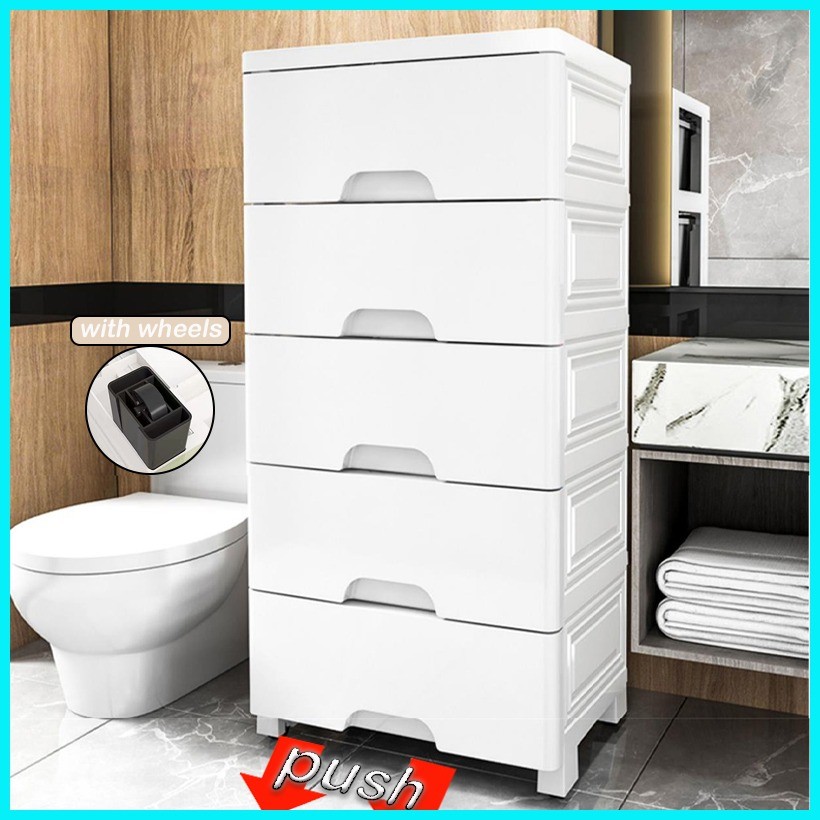 MUJU Orocan Drawer Plastic Clothes Organizer Durabox Drawer Clothes ...