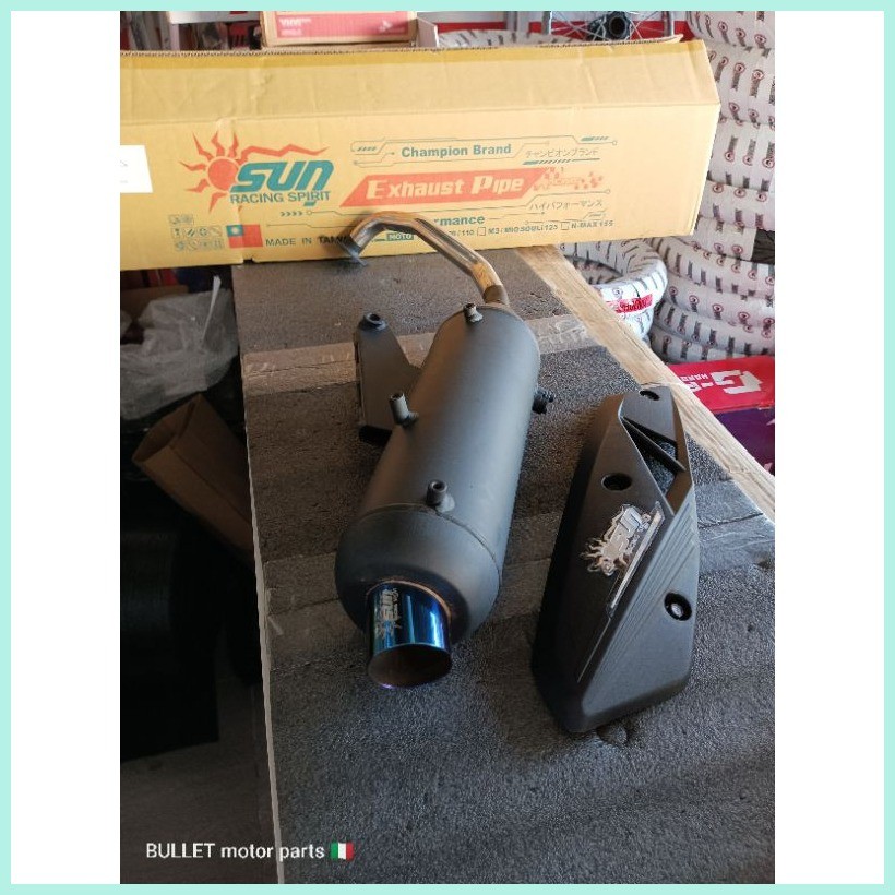 SUN RACING MIO i 125/M3/MIO SOUL i 125/FAZZIO/GRAVIS/GEAR POWER EXHAUST ...