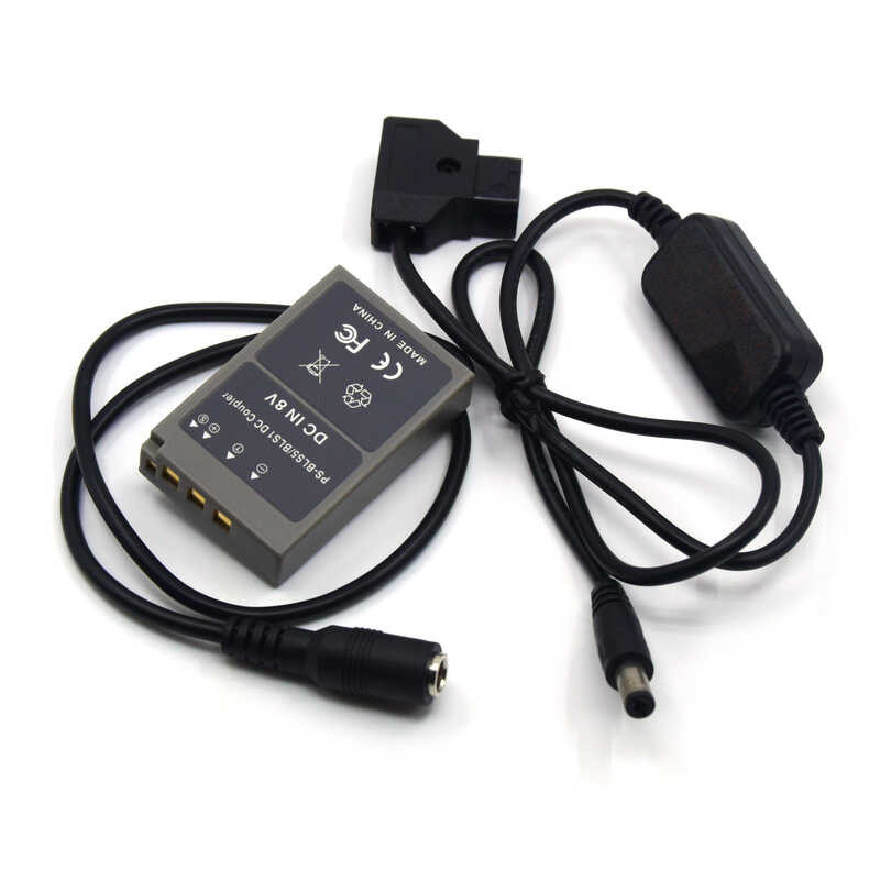 D-Tap Charger Cable 8V+Ps-Bls-5 Bls5 Dummy Battery For Olympus PEN E ...