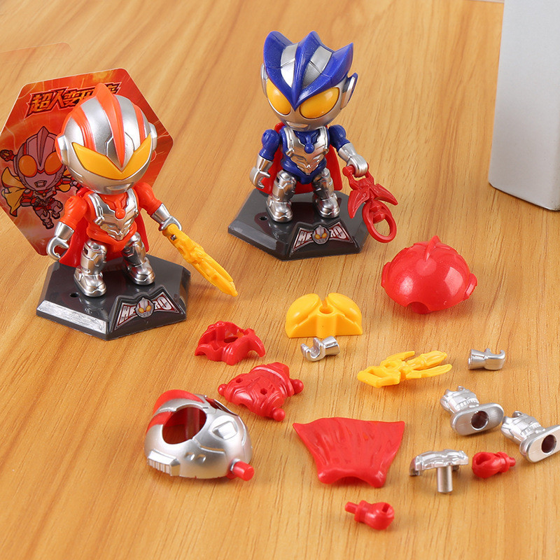 Ultraman Blind Box Building Brick Block Toy Gacha Box | Shopee Philippines