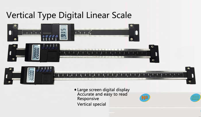0-150mm 0-200 0-300 type Digital Linear Scales Vertical caliper linear ...