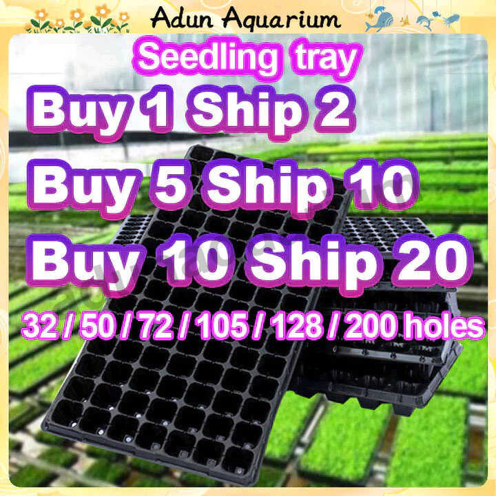 Seedling Tray 32/50/72/105/128/200 Holes Garden Starter Trays Strength ...