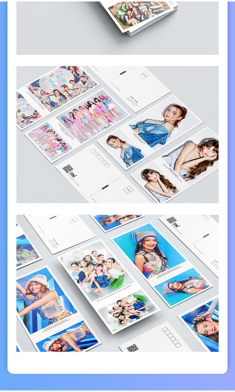 Bini Lomo cards 30/55/96 Piece Bini Photocards Holographic Photo Card ...