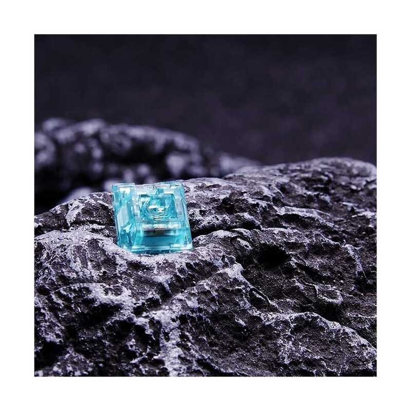 COD AKKO CS nical Switch Keyboard Replacement 45 PCS (Crystal Blue ...