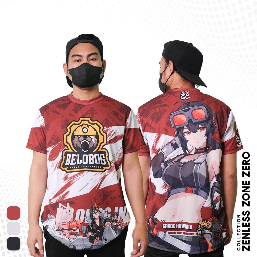 AXGG ' Zenless Zone Zero ' - Gaming Shirt | Shopee Philippines