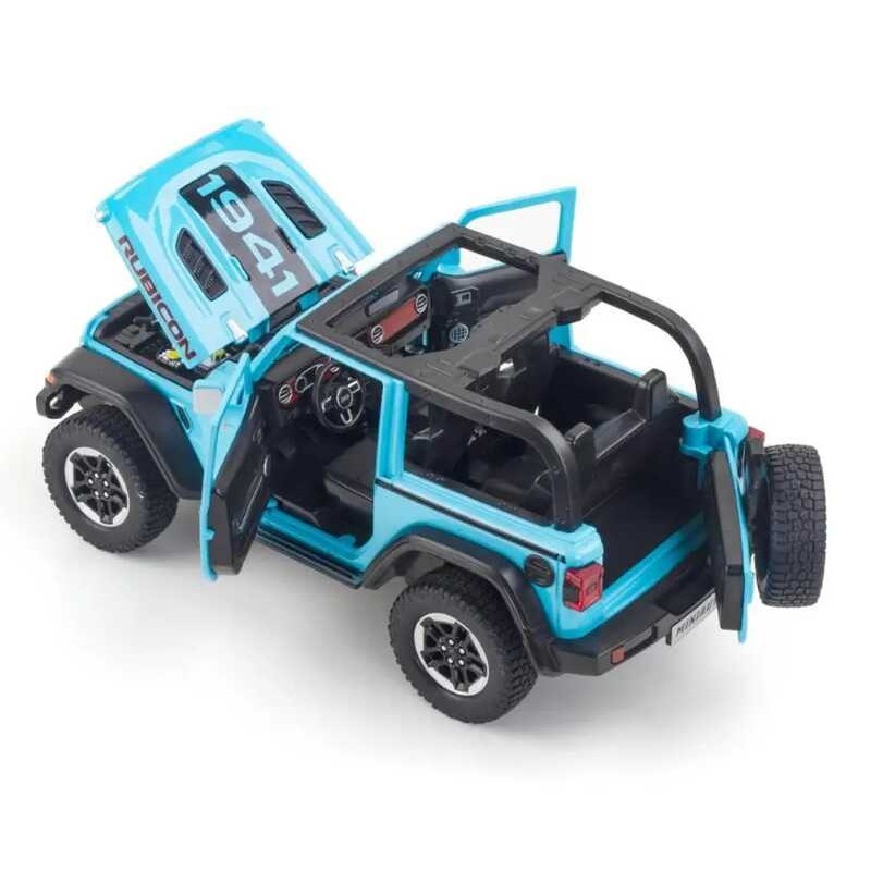 254 Hot 1:20 Scale Wheels Diecast Car Jeeps Wrangler Rubicon 1941 Metal ...