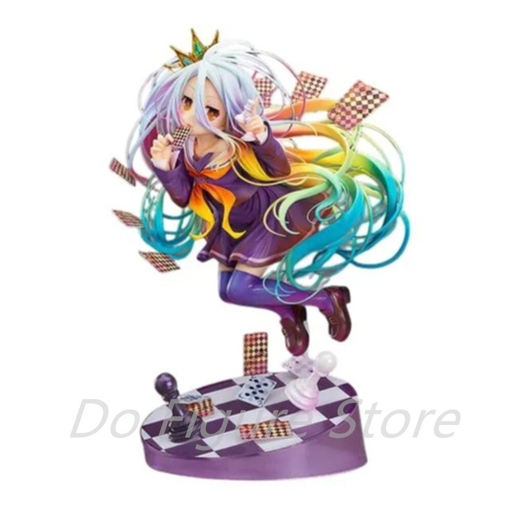 No Game No Life 3 1/8 Painted Character Siro Sexy Girl Shiro Poker ...